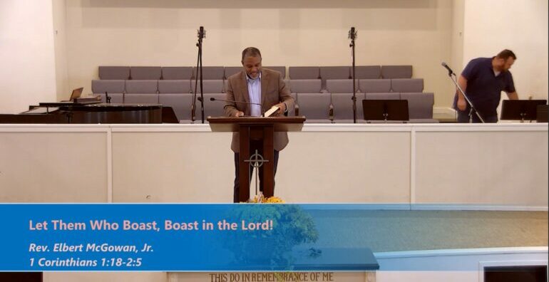 Let Them Who Boast, Boast in the Lord! | Redeemer Church
