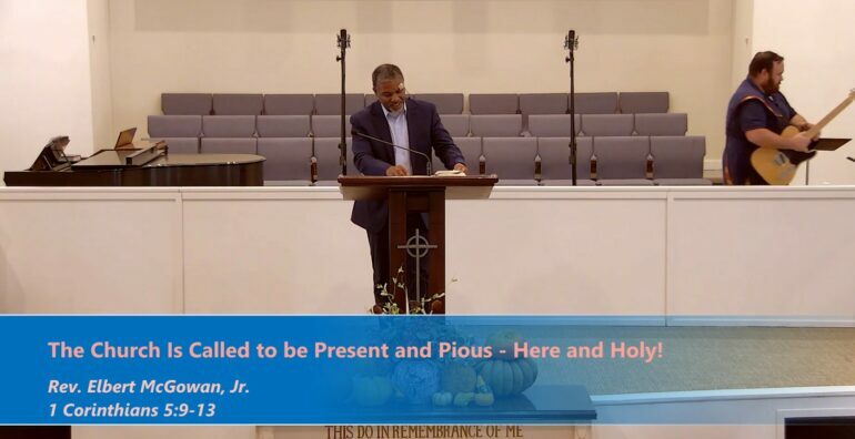 The Church Is Called to be Present and Pious - Here and Holy ...