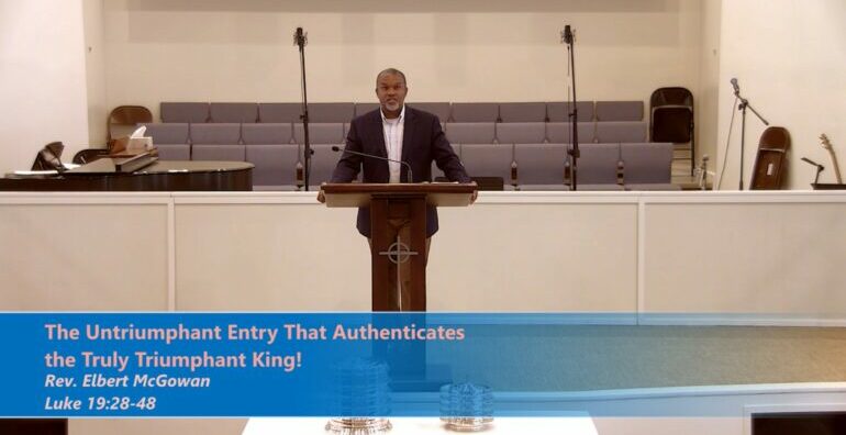 The Untriumphant Entry That Authenticates the Truly Triumphant King ...